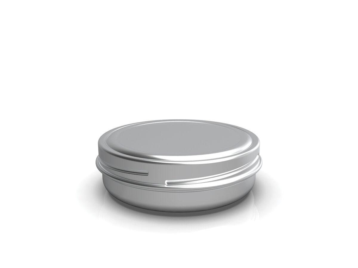 Threaded Cover Round Tin Products - J.L. Clark