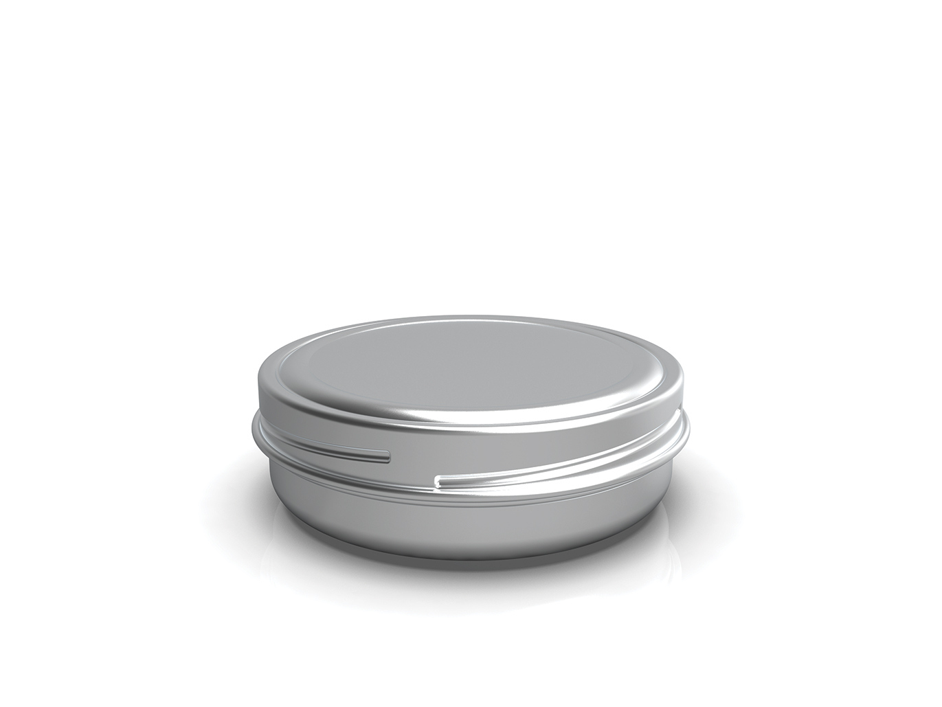 Threaded Cover Round Tin Products - J.L. Clark
