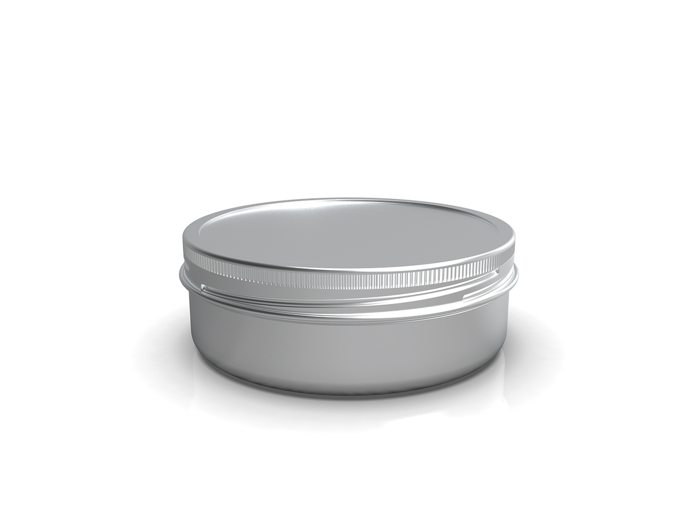 Threaded Cover Round Tin Products - J.L. Clark